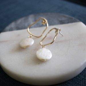 Bare Moon The Label | Jewelry | Bare Moon Kora Beach Pearl Earrings ...